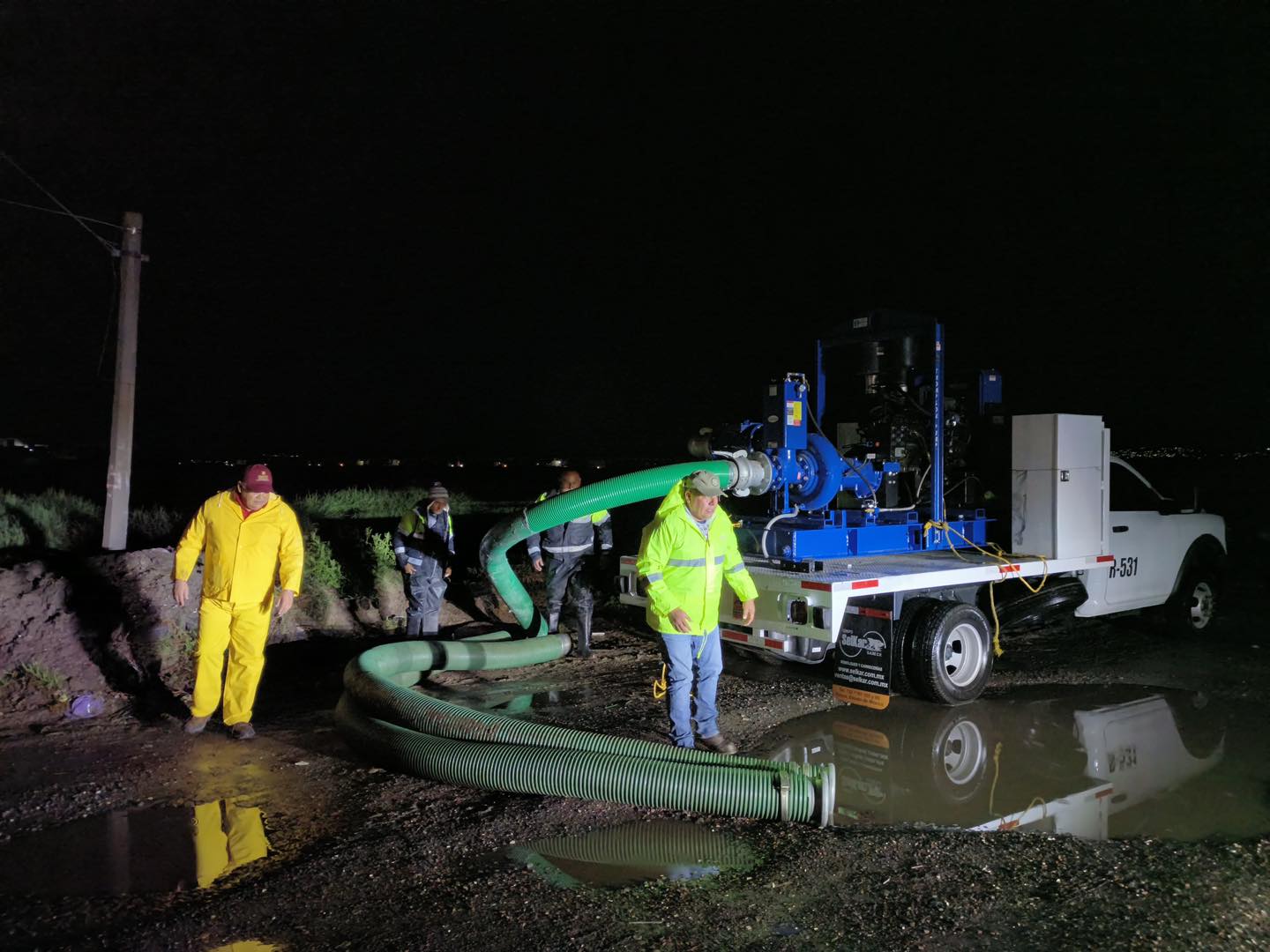 Caasim atiende efectos tras lluvias en Pachuca - Diario Vía Libre